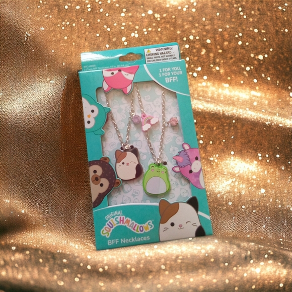 Squishmallows | Accessories | Squishmallows Best Friends Necklace Duo ...